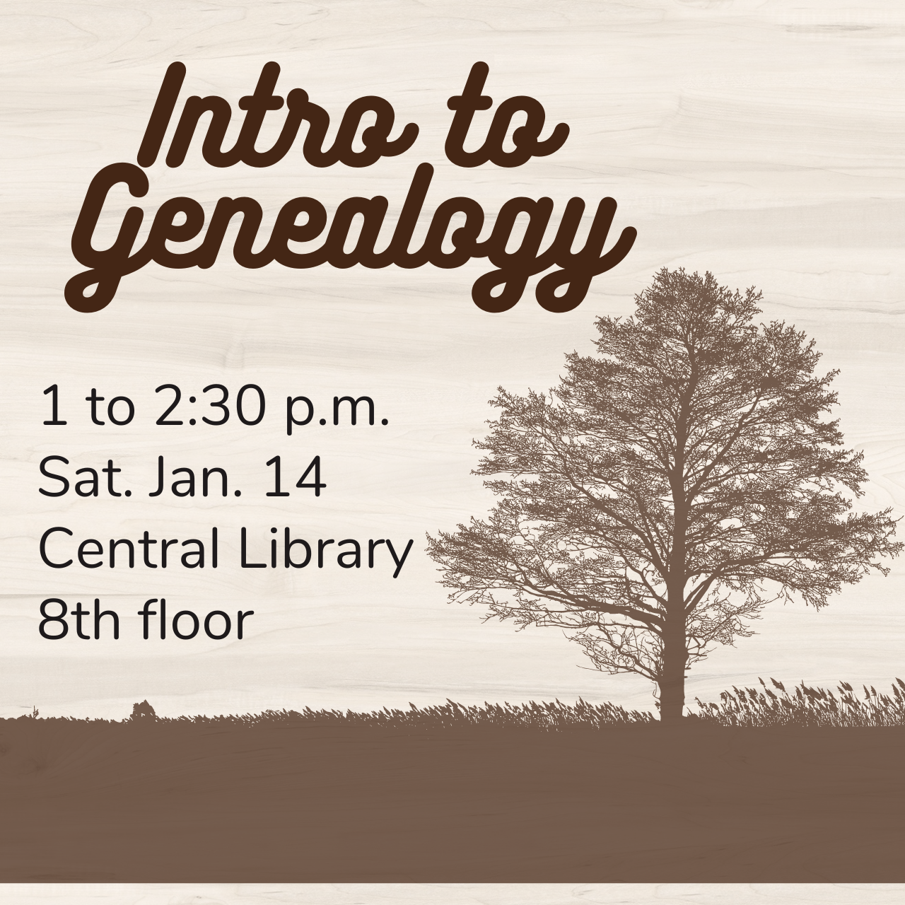 Intro to Genealogy | Dallas Public Library