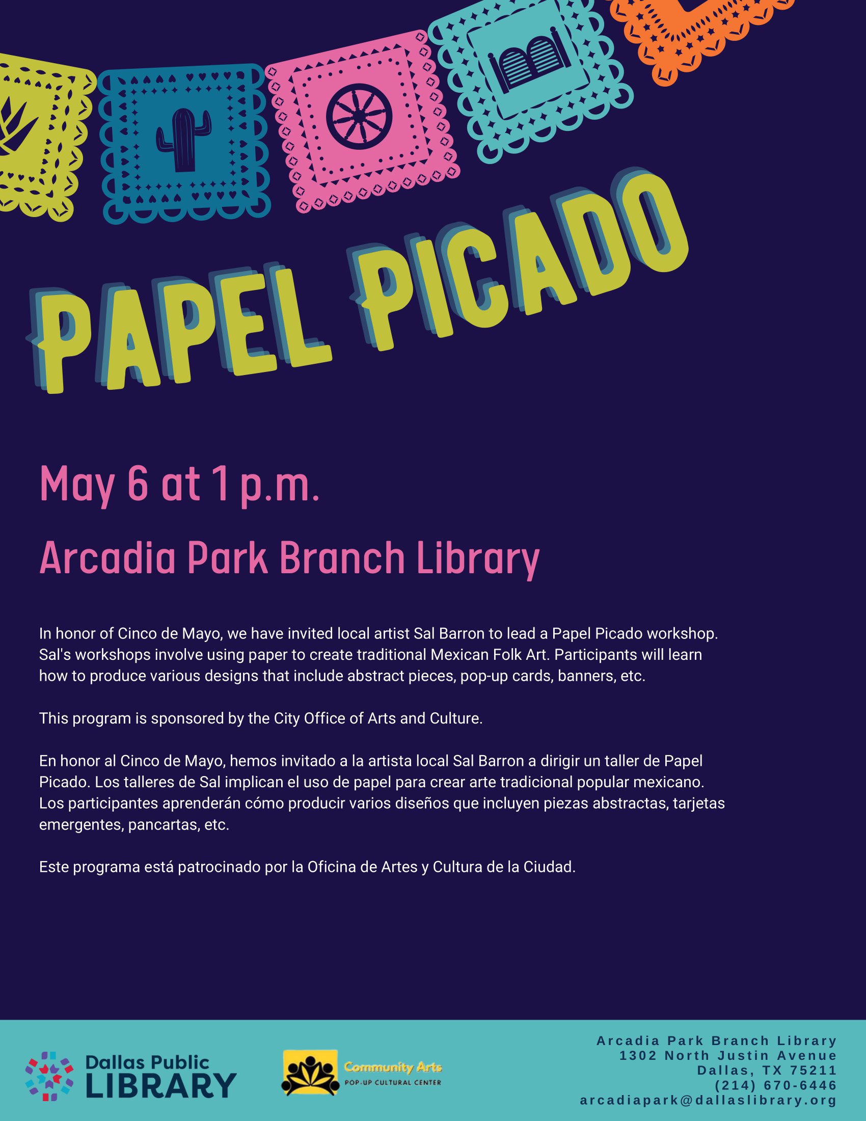 Papel Picado | Dallas Public Library