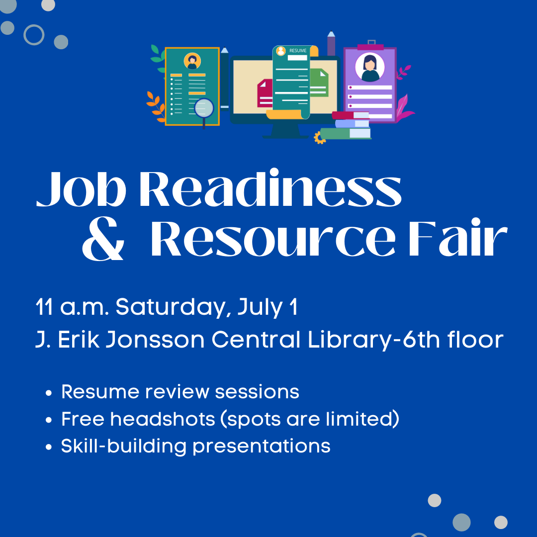 Job Readiness & Resource Fair | Dallas Public Library