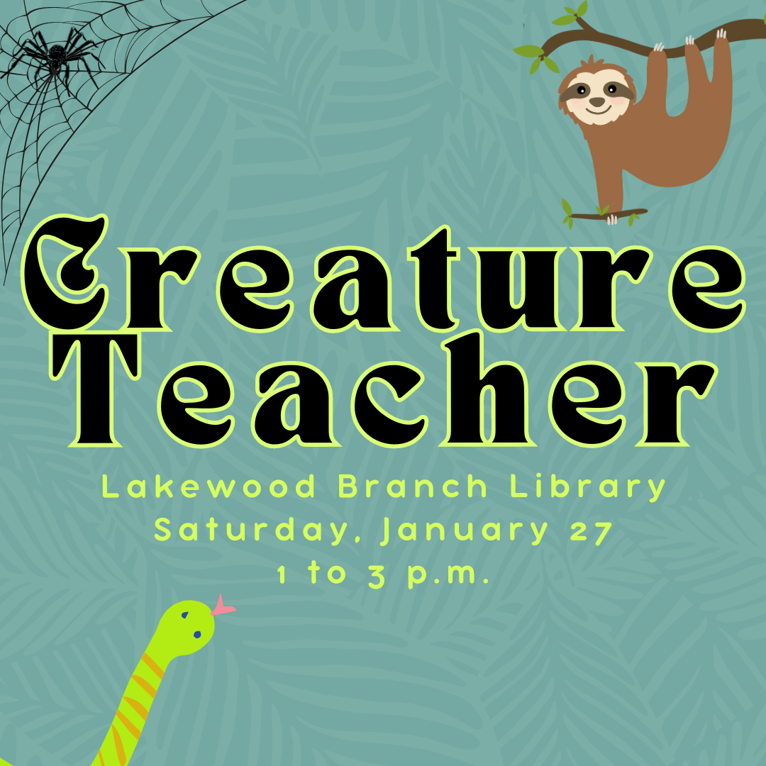 Creature Teacher | Dallas Public Library